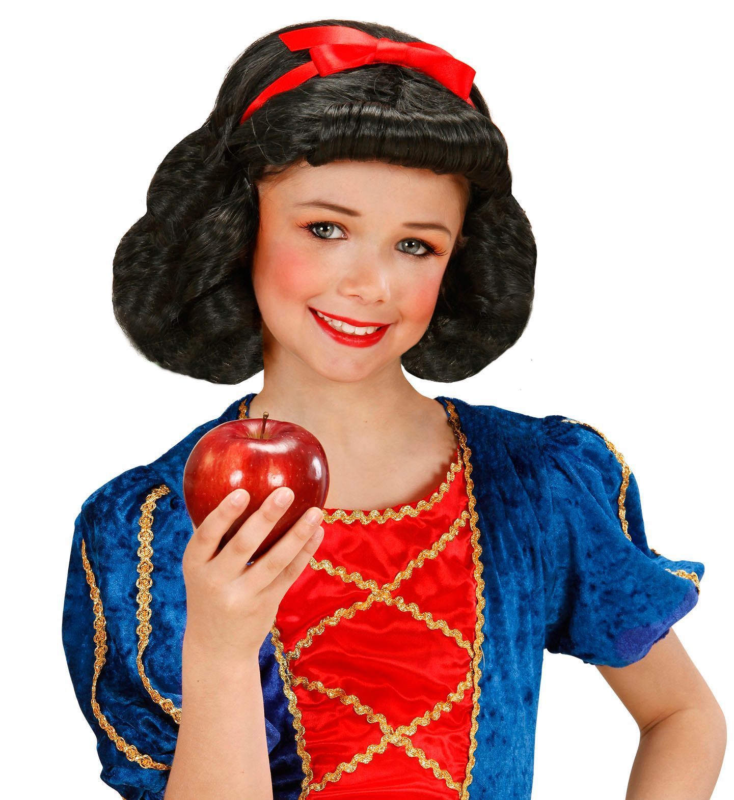 Peruca Alba Ca Zapada Copil - CarnavalFiesta Costume si Accesorii