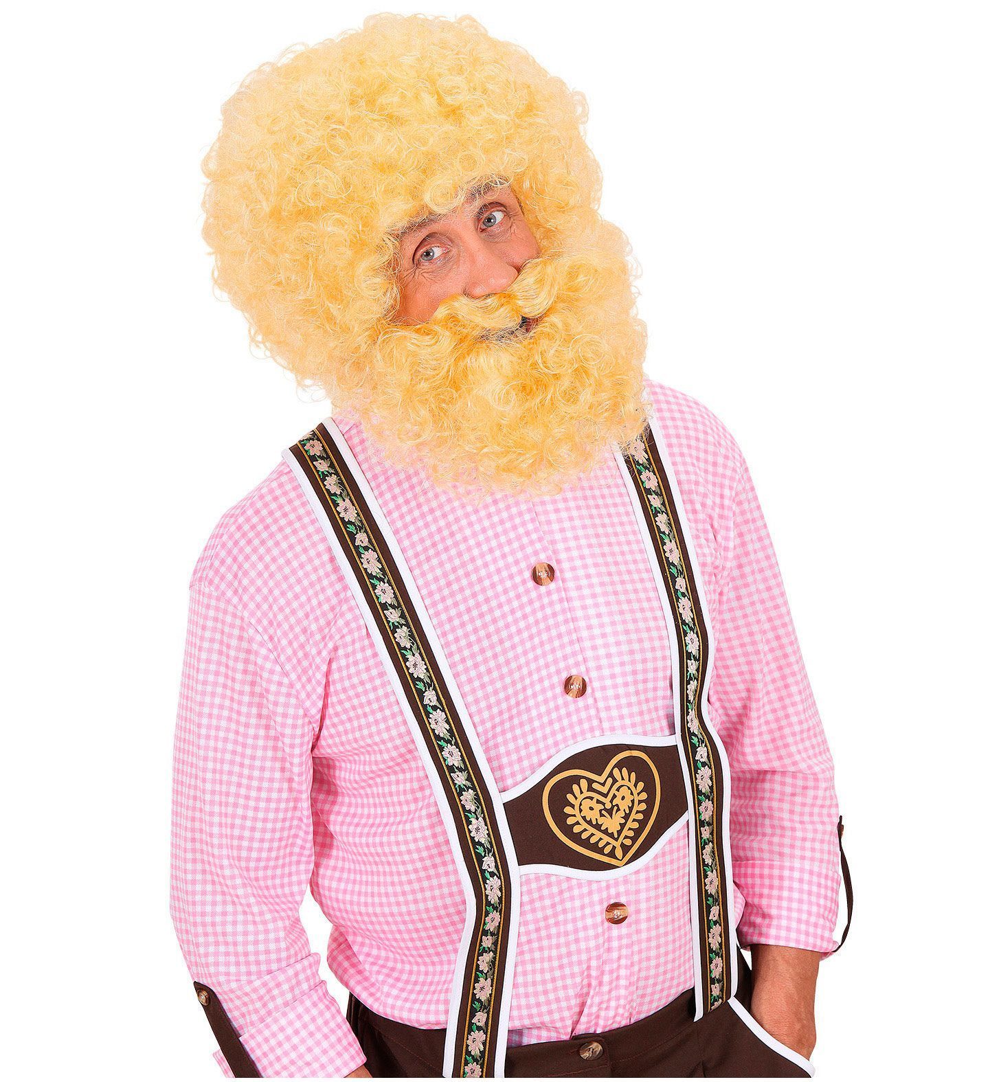 Peruca Creata Blonda - CarnavalFiesta Costume si Accesorii